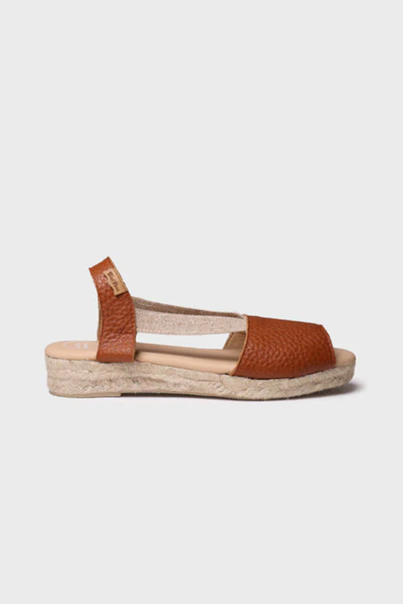 TONI PONS - "Nuvol Cuiro" Plain Leather Wedge Espadrille – niu shoes & more